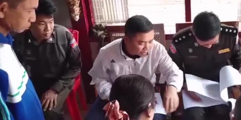 Biometric data &household lists: Ground data collection is conducted in Singu | Myanmar ...